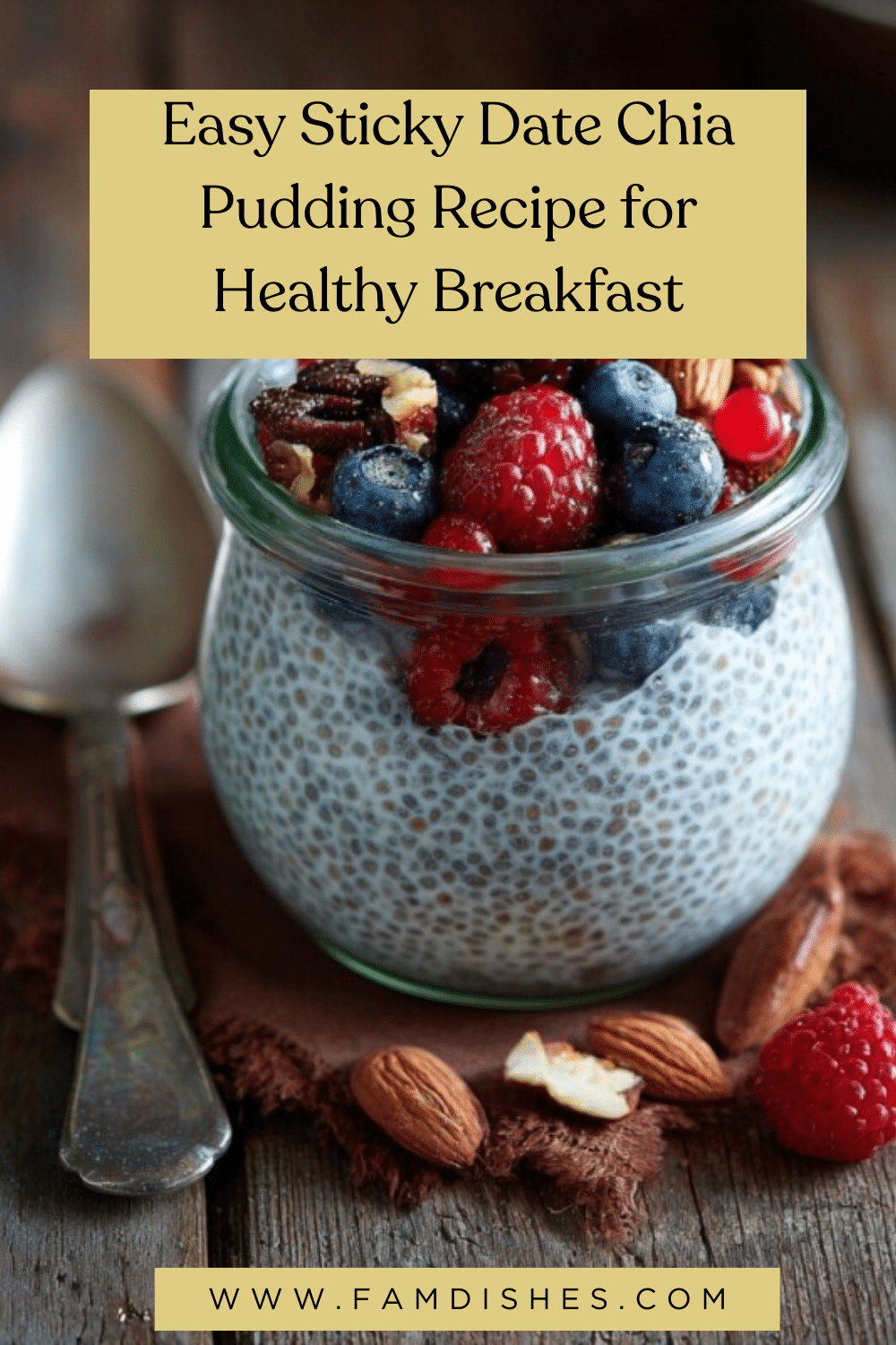 Sticky Date Chia Pudding: Healthy & Delicious Breakfast Idea